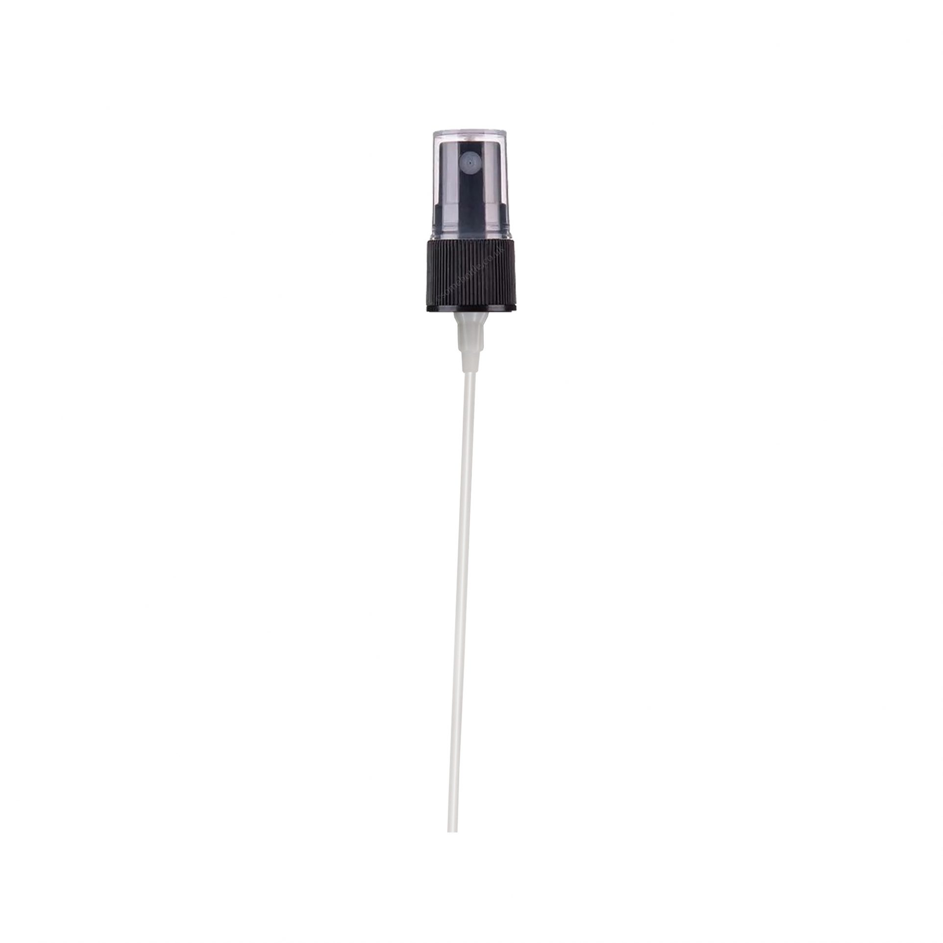 Black Mist Spray Pumps Atomisers for 18mm Neck Bottles - Some Bottle